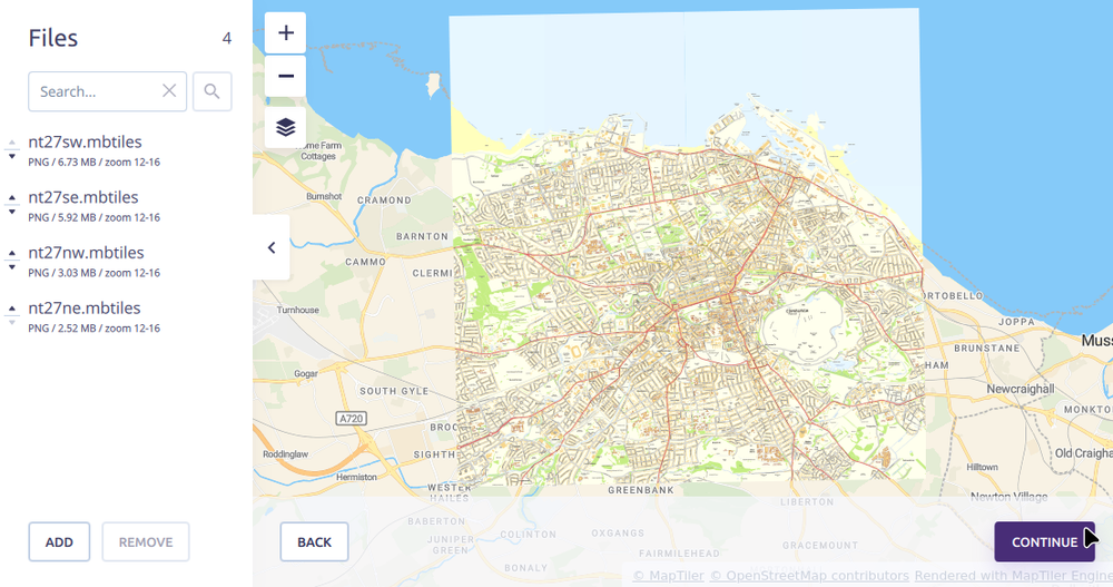 MBTiles offline viewer | MapTiler