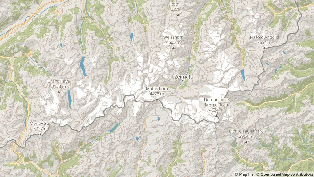 OpenMapTiles v3.5: From runways to mountain peaks | MapTiler