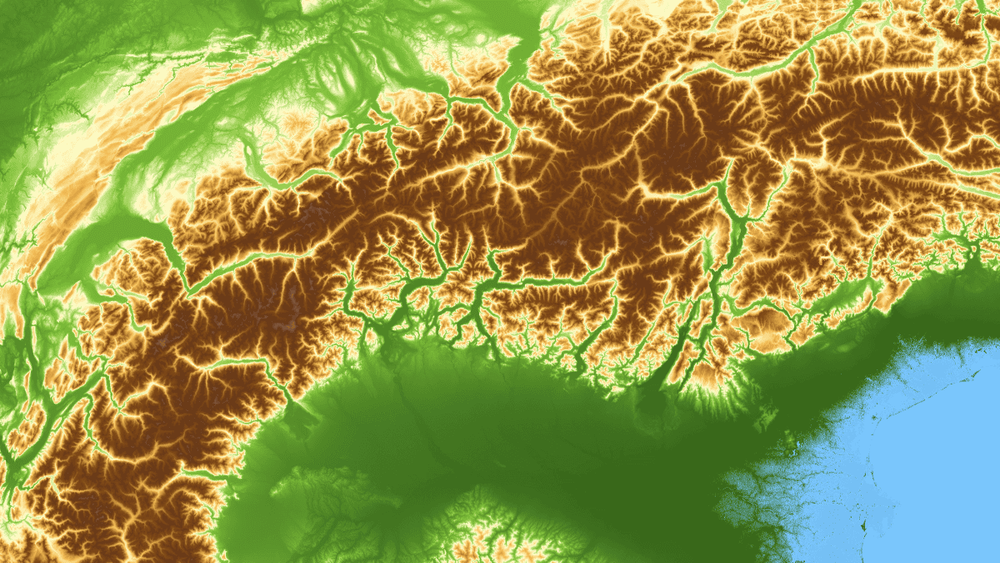 RGB-encoded elevation data in MapTiler Cloud | MapTiler