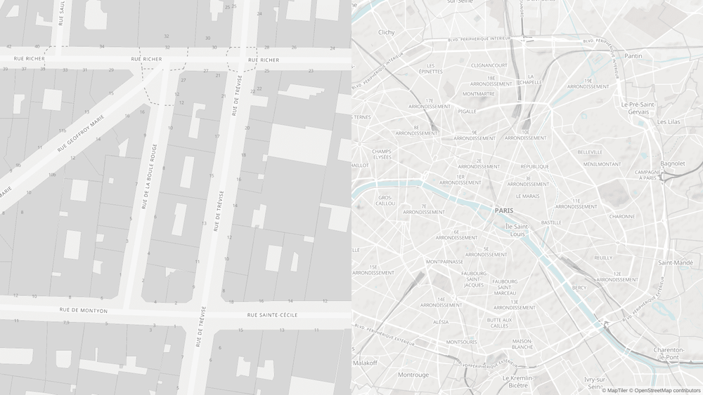 New Pastel and Topographique map styles available on MapTiler Cloud ...
