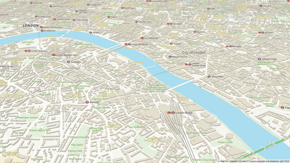 UK Government map data on MapTiler Cloud | MapTiler