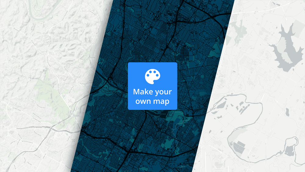 Your data on a map without coding | MapTiler