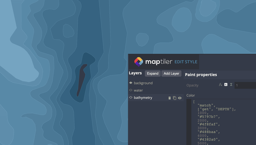 Building an ocean vector map with MapTiler | MapTiler