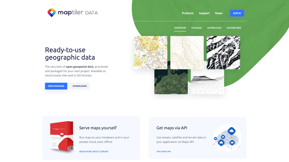 Launching MapTiler Data for self-hosting | MapTiler
