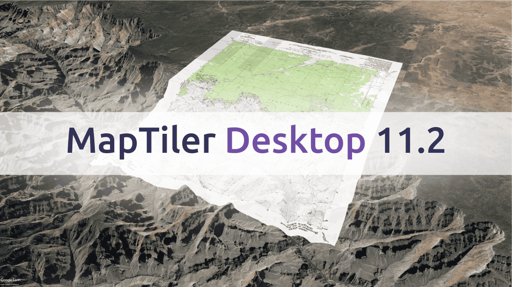 MapTiler Desktop 11.2 with estimated rendering time | MapTiler