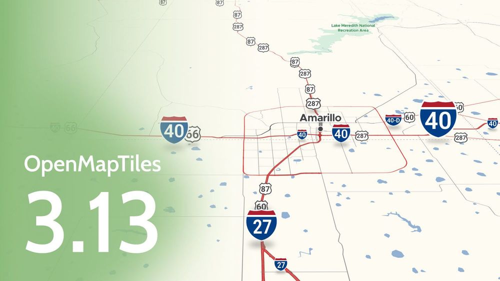 OpenMapTiles 3.13: Better route maps | MapTiler