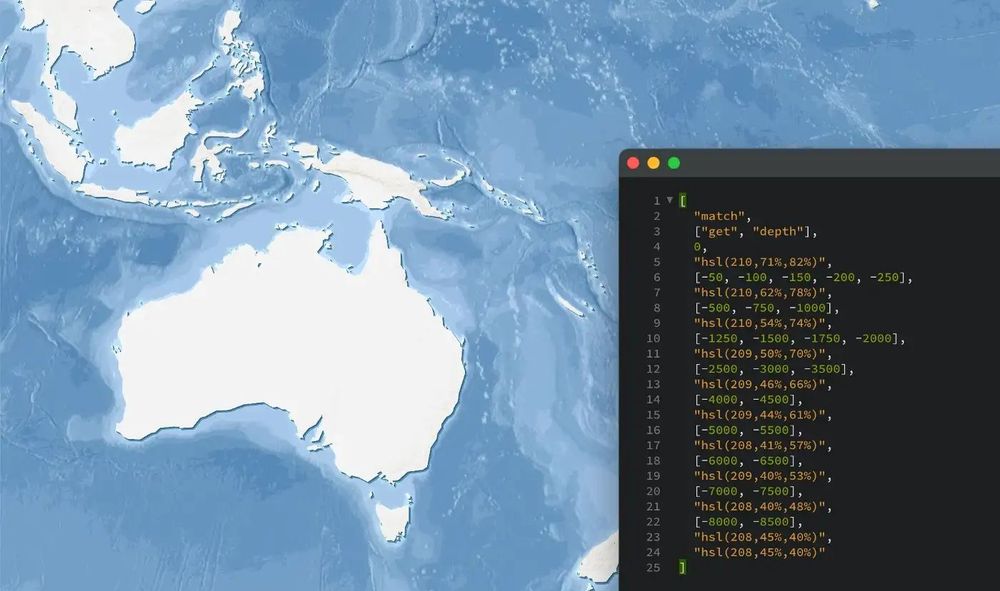 Map the ocean with MapTiler | MapTiler