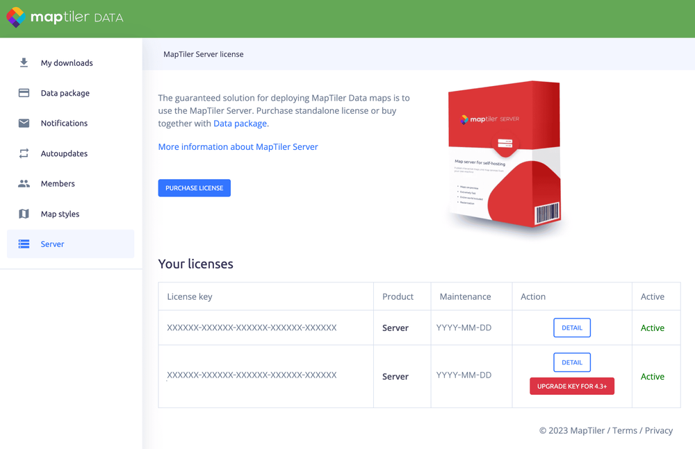 Upload Tiles to MapTiler Server 4.3 via API | MapTiler