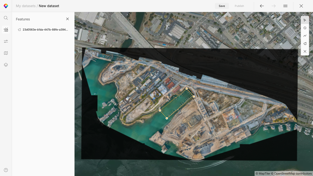 Vector Data Editor revamped | MapTiler