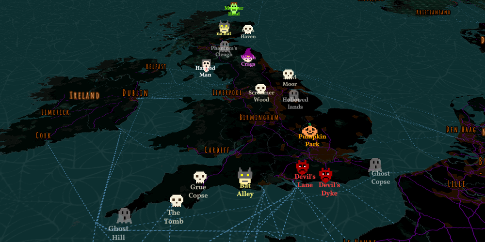 Showcases & tools gallery | MapTiler