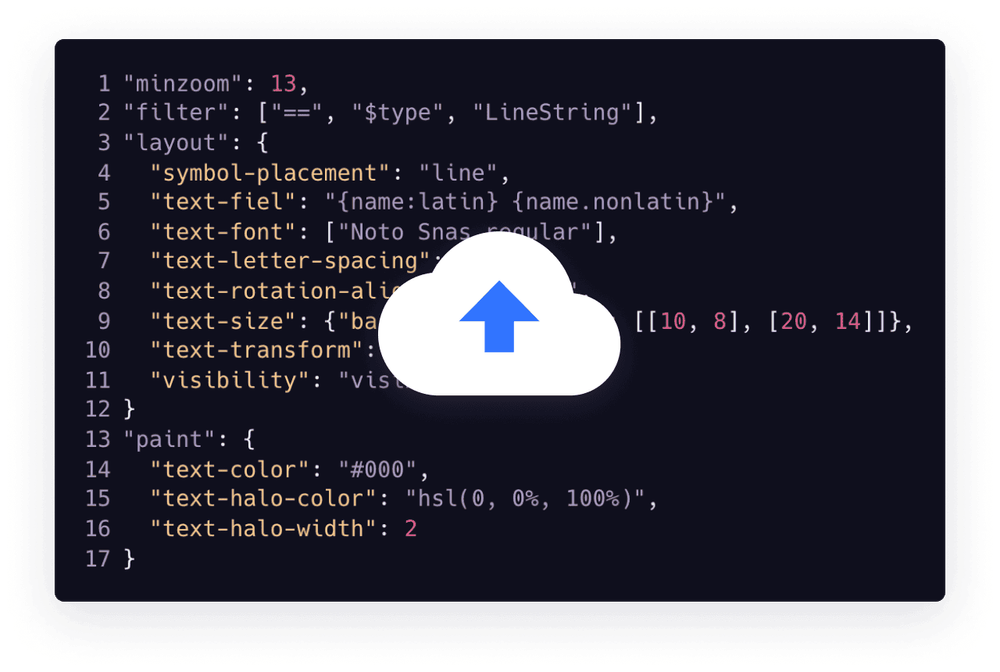 Customize map design to fit your project | MapTiler