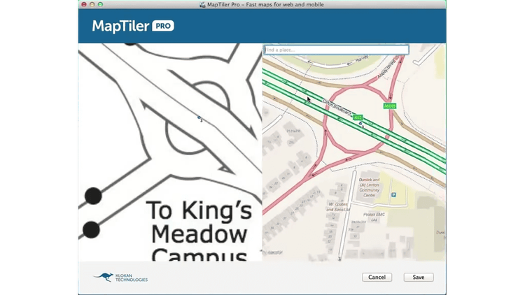 Visual georeferencing in MapTiler 0.5.2 | MapTiler