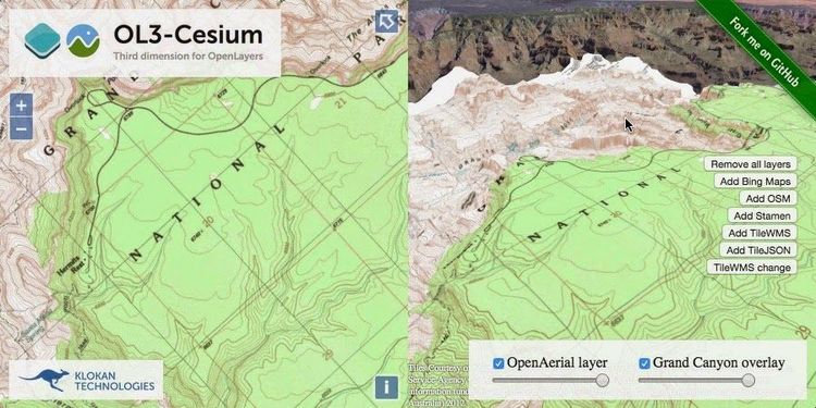 OL3-Cesium: Third dimension for OpenLayers | MapTiler