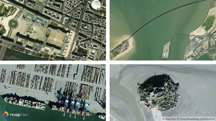 French open data imagery in Maps API | MapTiler