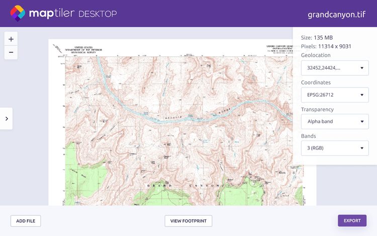 MapTiler Desktop Next Generation | MapTiler