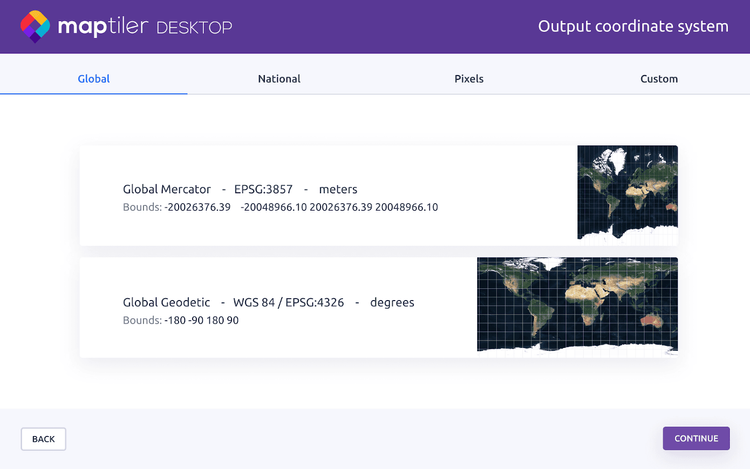 MapTiler Desktop Next Generation | MapTiler