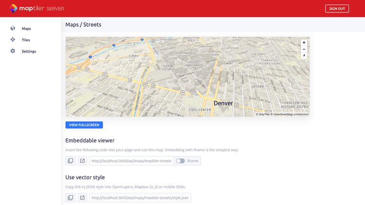 Deploy maps of the entire world from your server | MapTiler