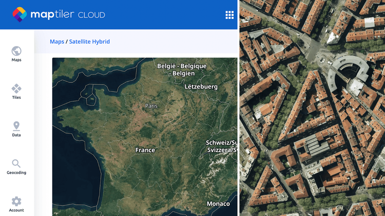 French imagery ready for your next project with MapTiler | MapTiler