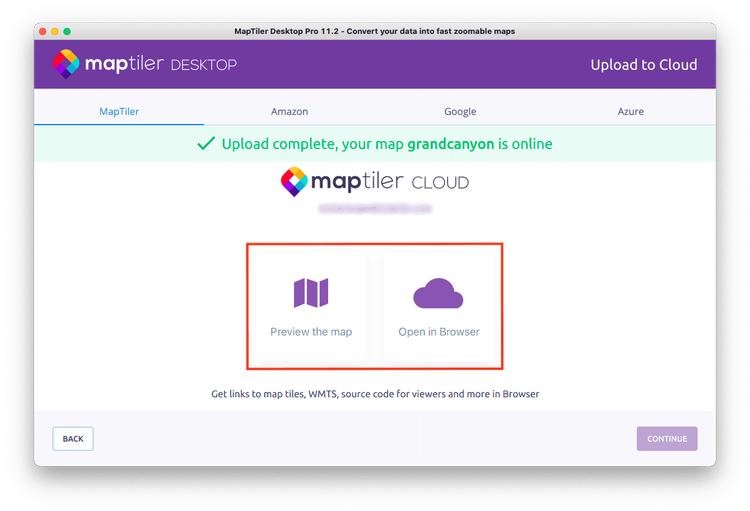 MapTiler Desktop 11.2 with estimated rendering time | MapTiler