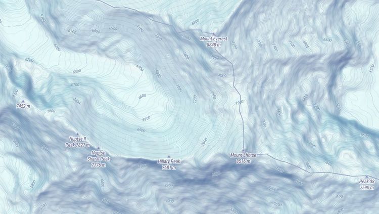 Maps for winter sports apps | MapTiler