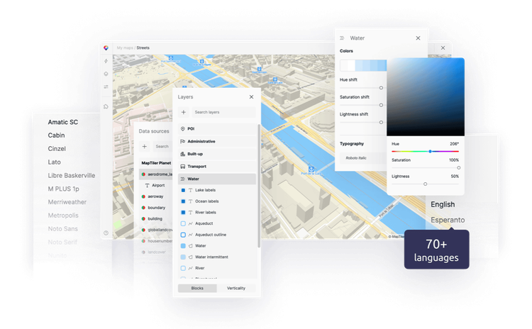 OldMapsOnline processing and hosting maps with an advanced SDK interface | MapTiler