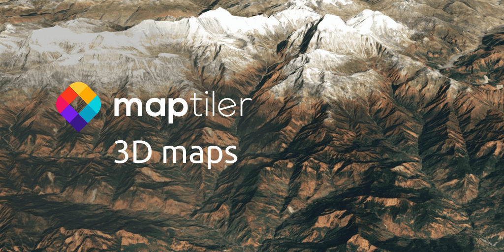 3D map of the entire world preview | MapTiler