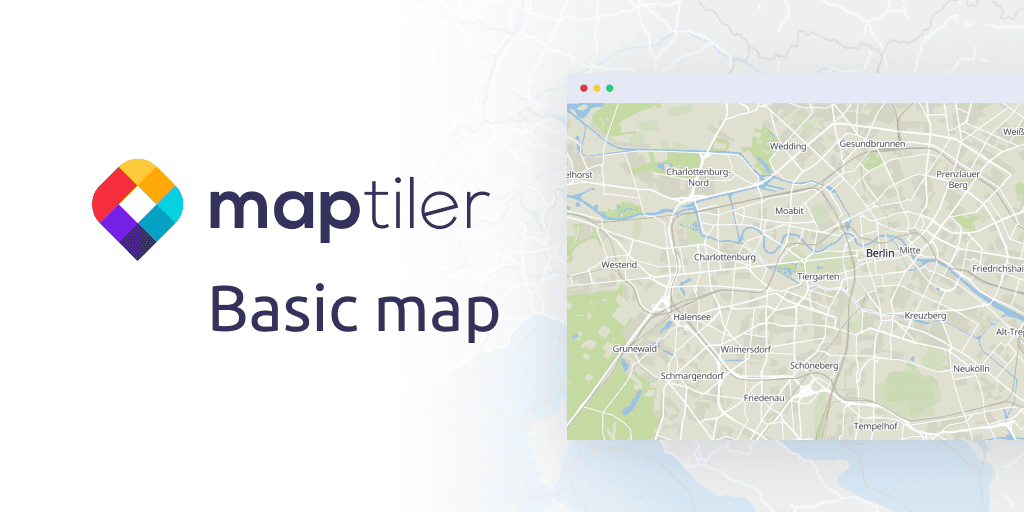 Basic | Lightweight basemap for overlaying own geodata | MapTiler