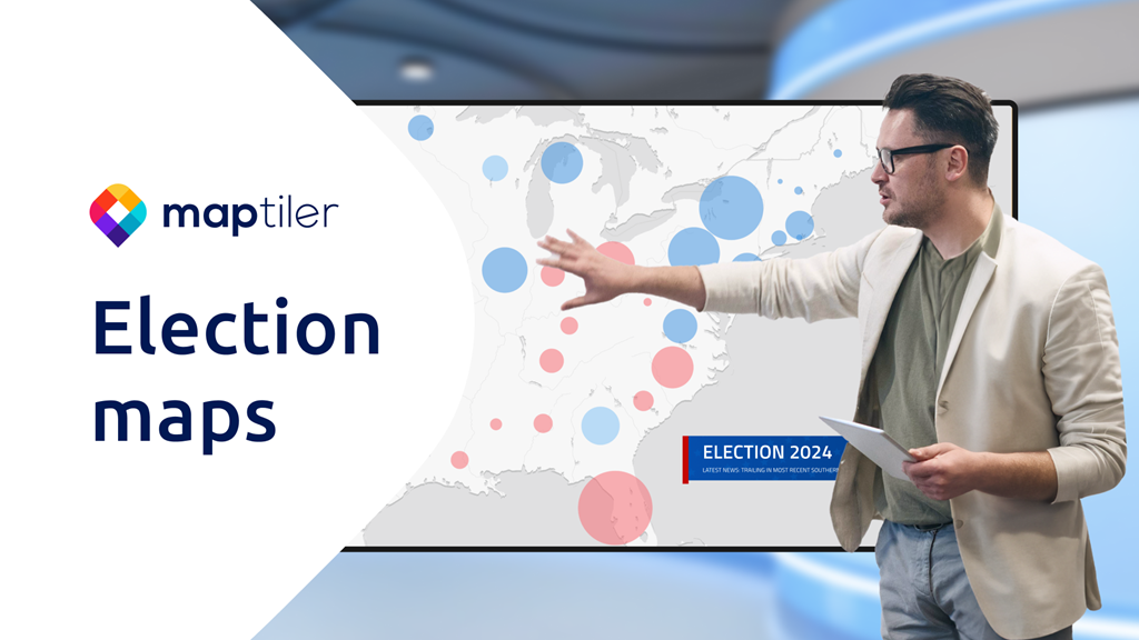 Interactive JavaScript Election Maps | MapTiler