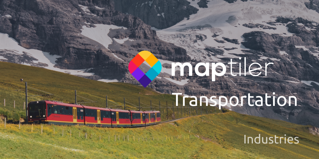 Perfect maps for public transport applications | MapTiler