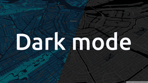 Maps for Dark mode | MapTiler