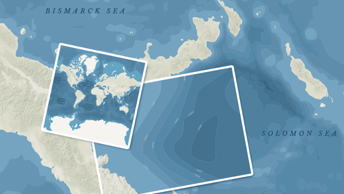 Building an ocean vector map with MapTiler | MapTiler