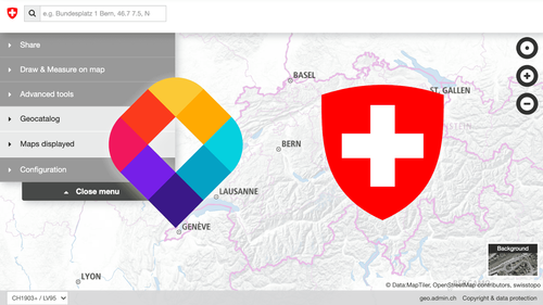 Launch of the swisstopo vector maps | MapTiler