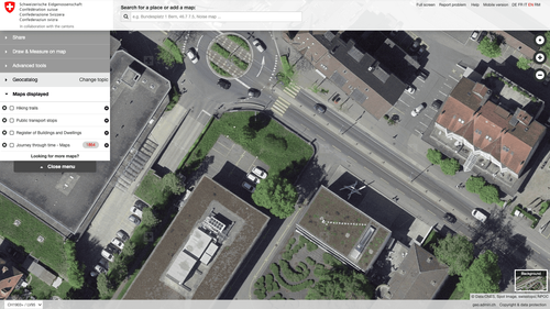 Launch of the swisstopo vector maps | MapTiler