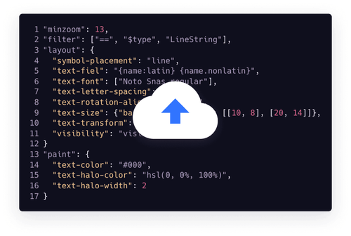 Customize map design to fit your project | MapTiler
