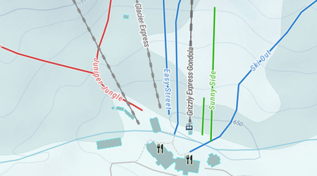 Winter | Ski resort maps | MapTiler