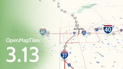 OpenMapTiles 3.13: Better route maps | MapTiler