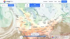 Create amazing 3D weather radar maps | MapTiler