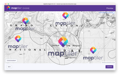Protect your maps with fully customizable watermarks | MapTiler