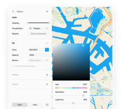 Customizable map designs to fit your project | MapTiler