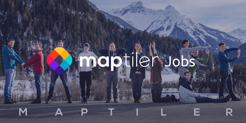 Job positions: programming, geodata processing, marketing, sales. Join ...