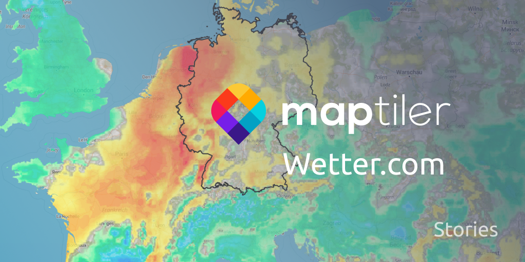 Maps for weather visualization | MapTiler
