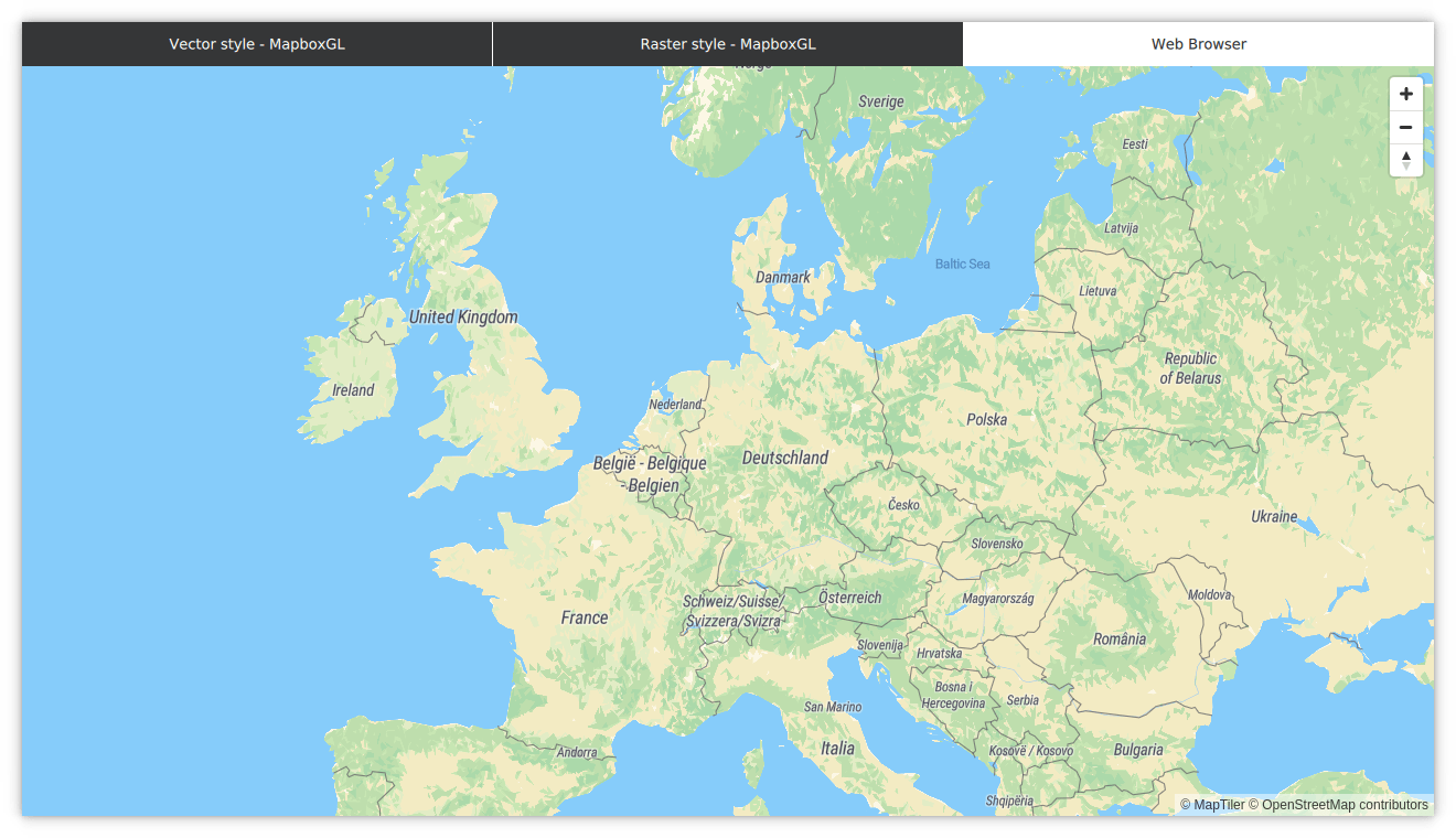 Using MapTiler maps inside Qt | MapTiler